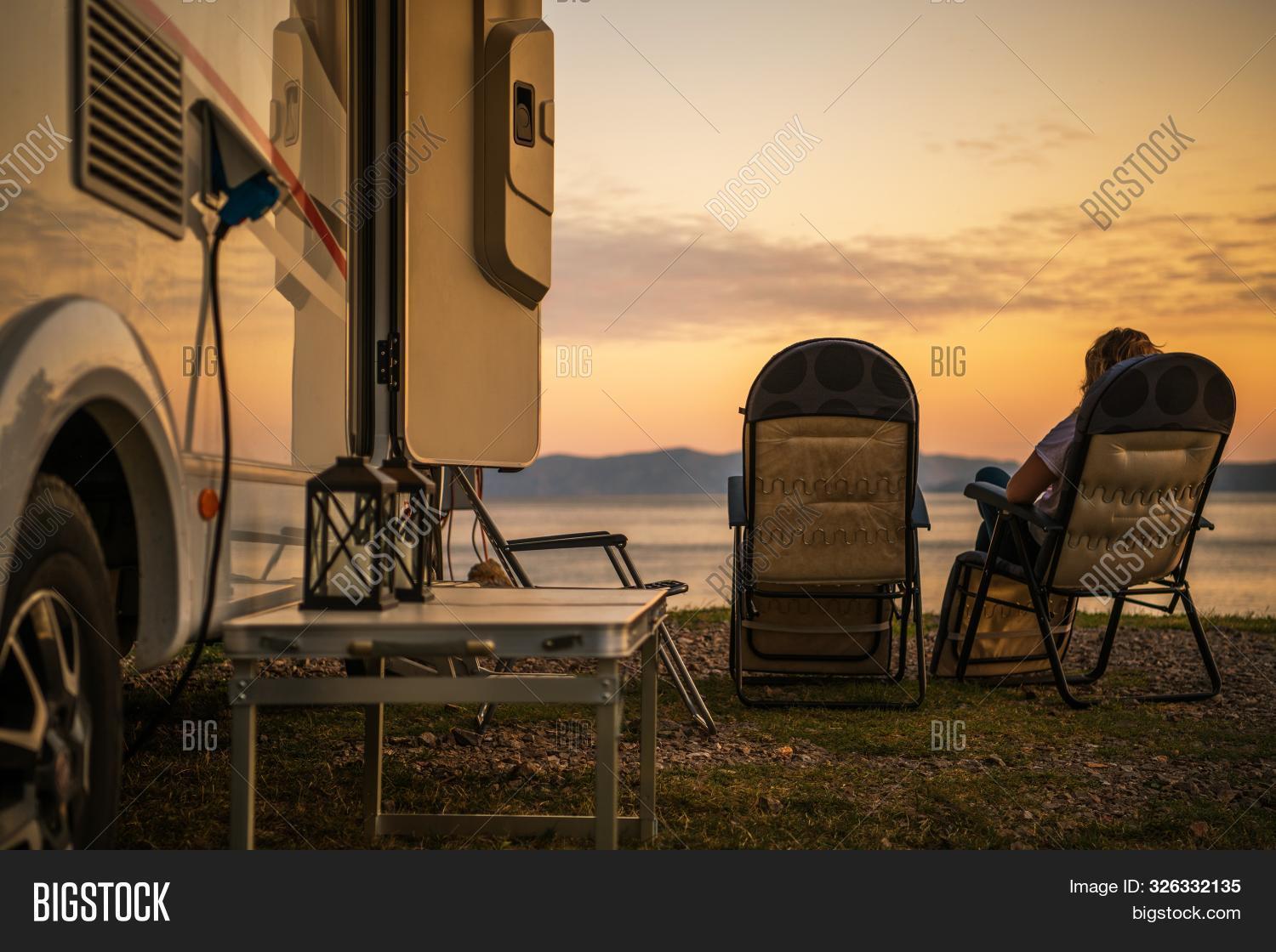Scenic Rv Campsite Image & Photo (Free Trial) | Bigstock