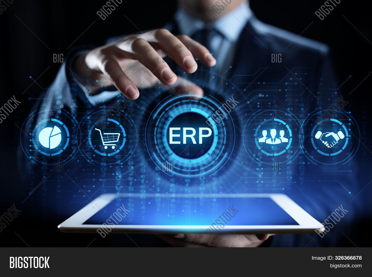 Erp Enterprise Image & Photo (Free Trial) | Bigstock