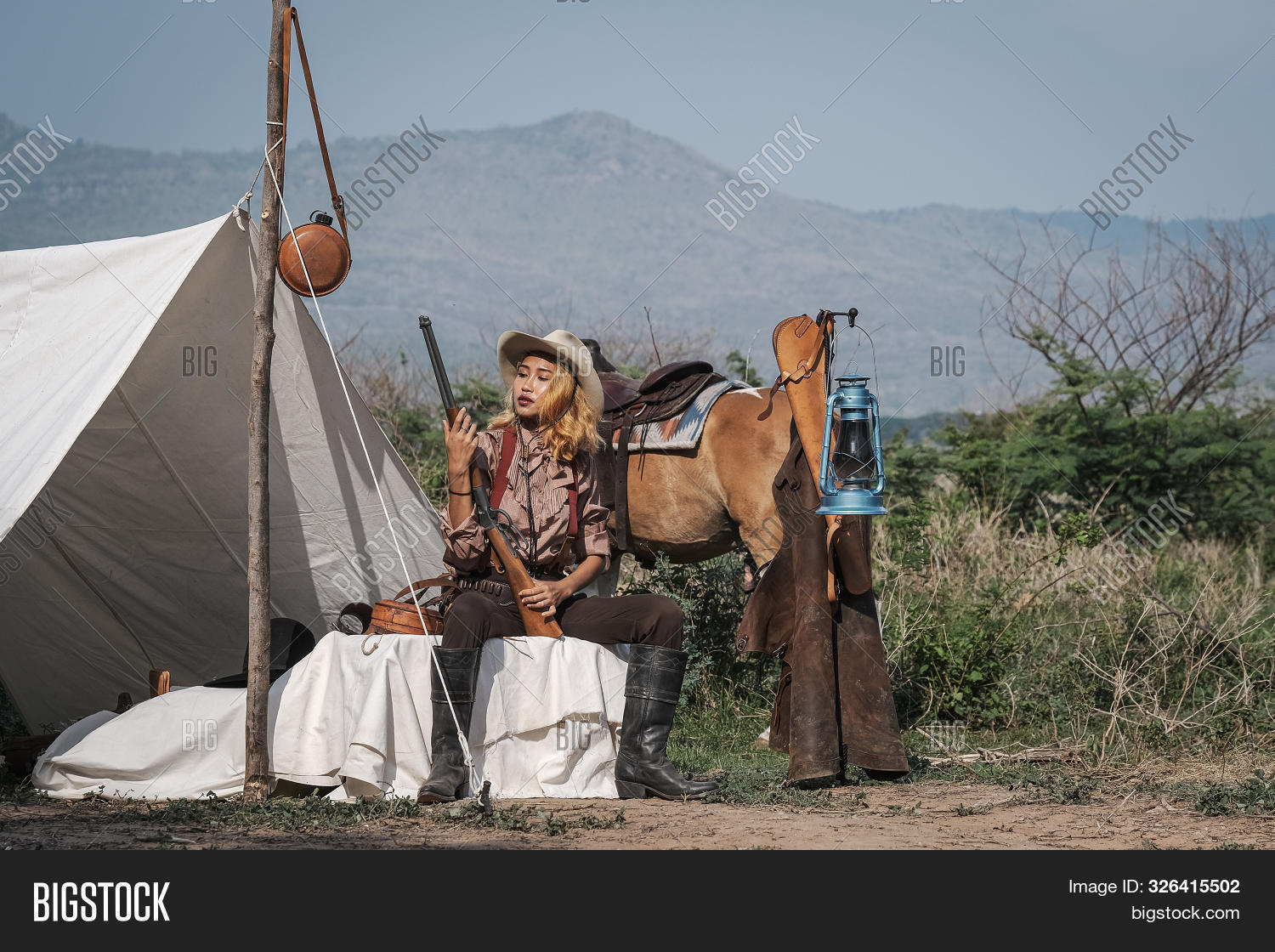 Beautiful Asian Cowboy Image & Photo (Free Trial) | Bigstock