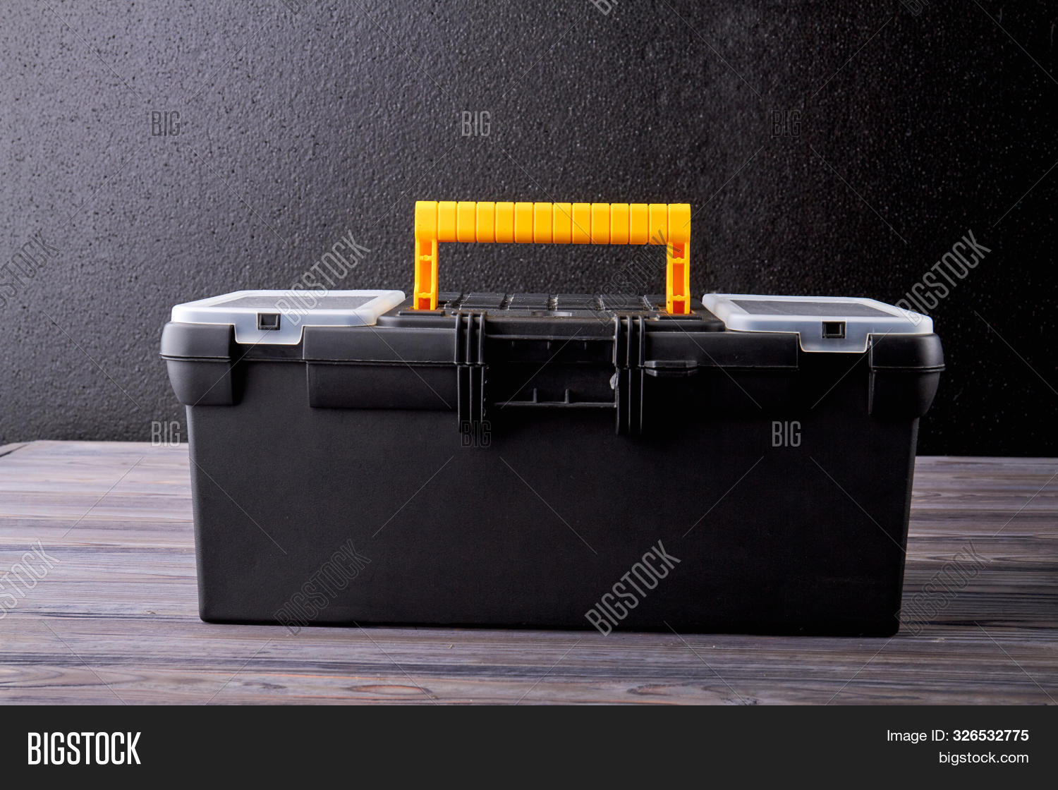 Close Tool Box On Dark Image & Photo (Free Trial) | Bigstock
