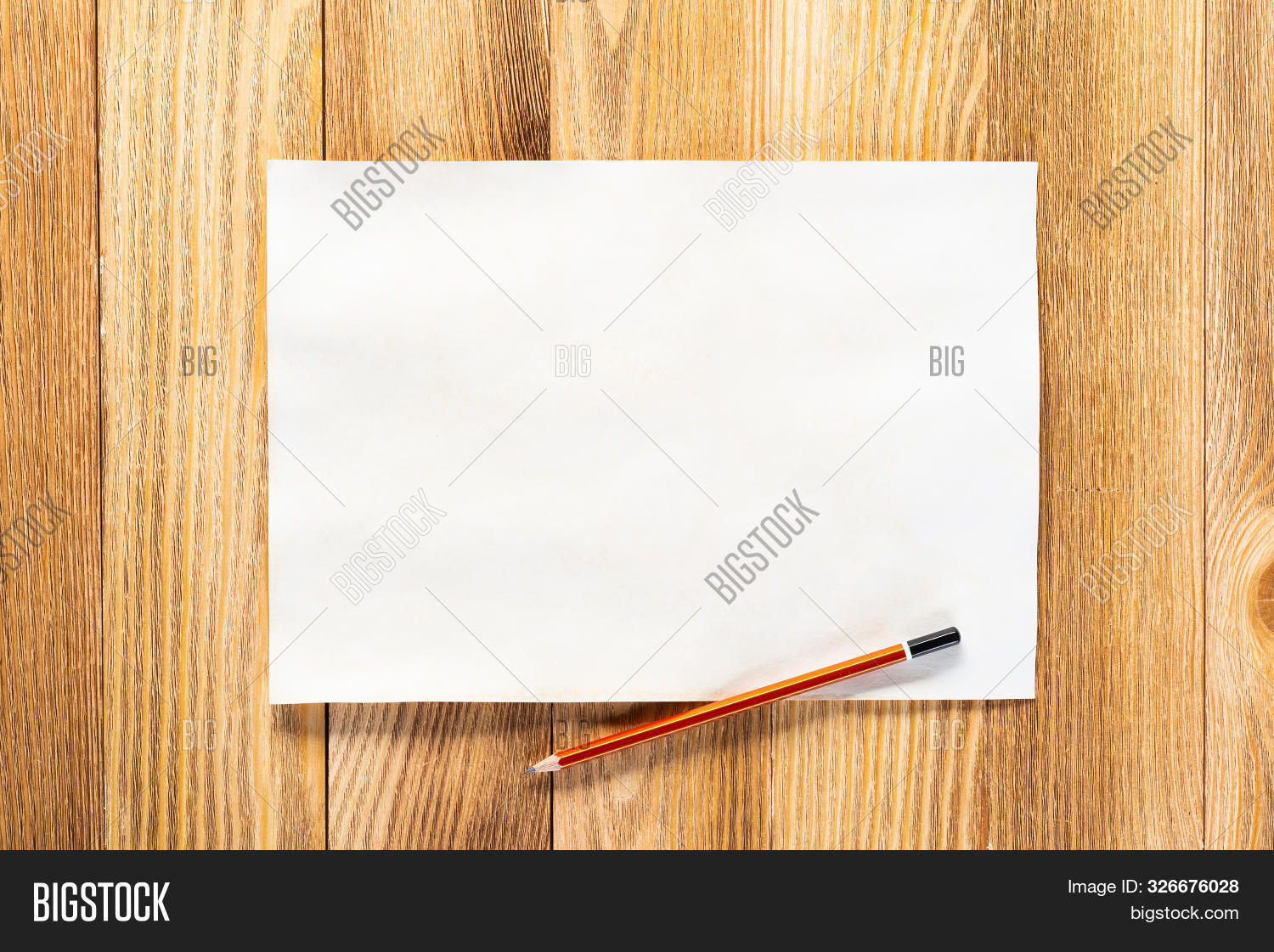 Sheet Paper Lying On Image & Photo (Free Trial) | Bigstock