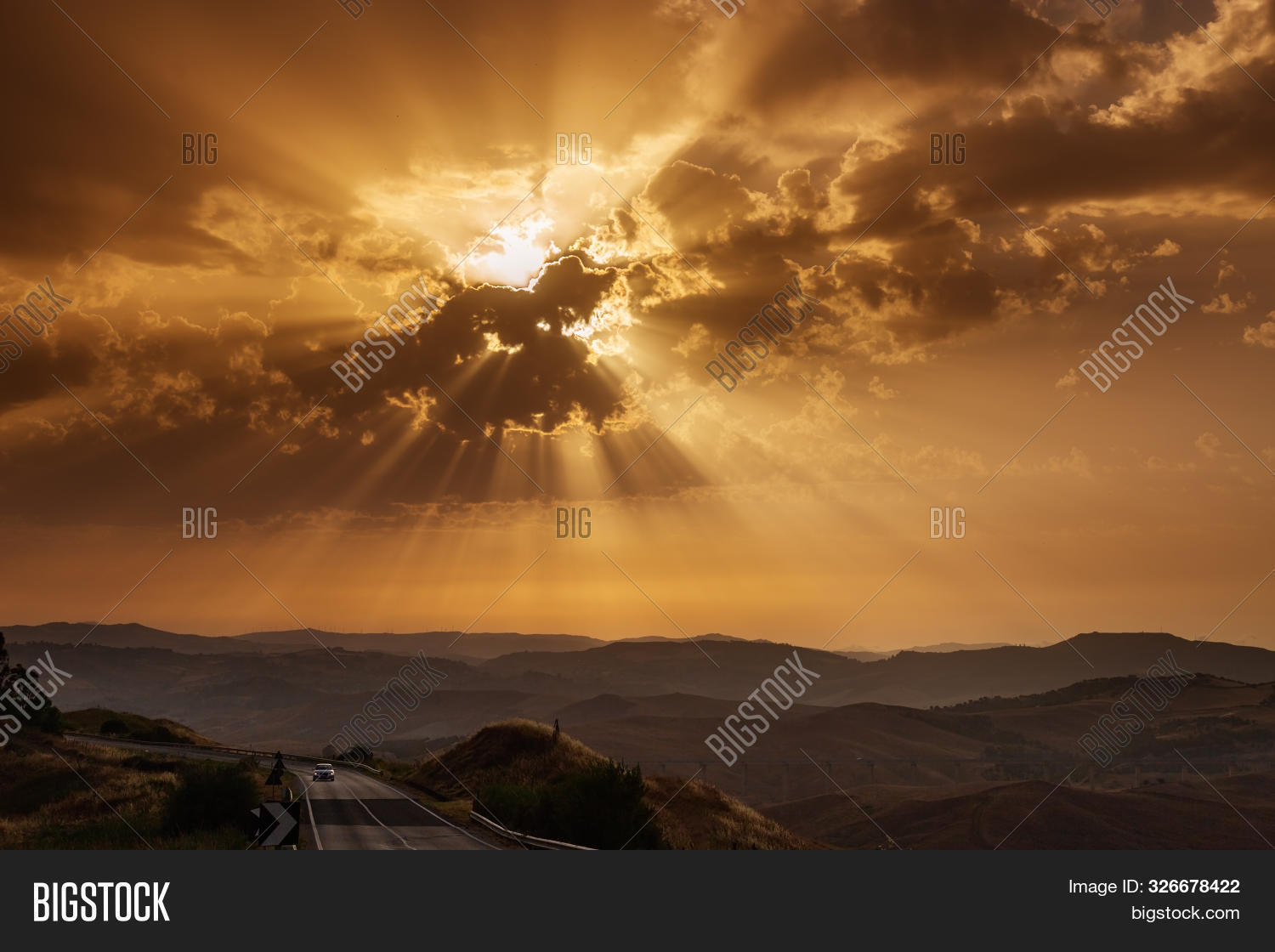 Sunbeams Breaking Image & Photo (Free Trial) | Bigstock