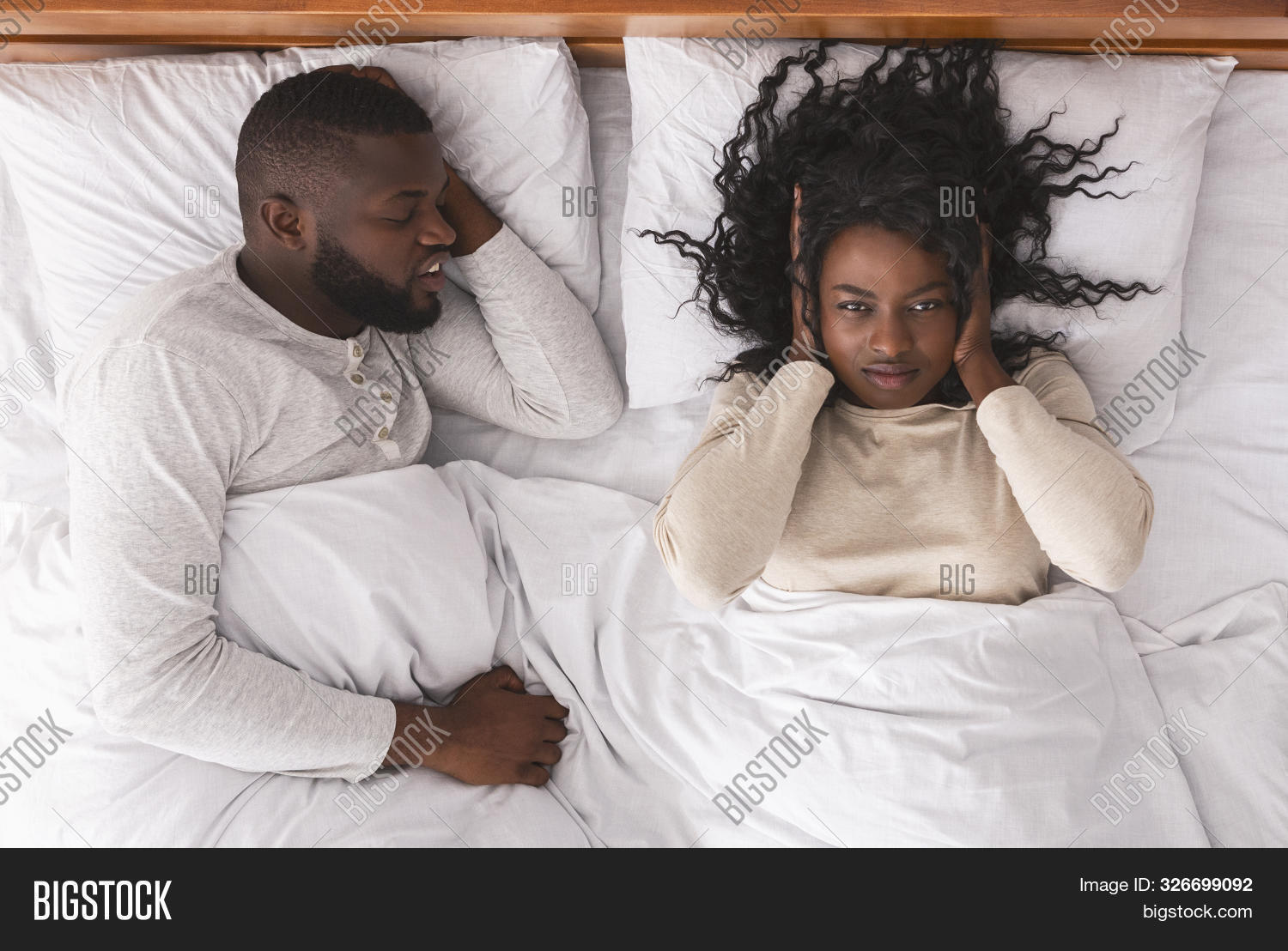 Annoying Snoring. Image & Photo (Free Trial) | Bigstock