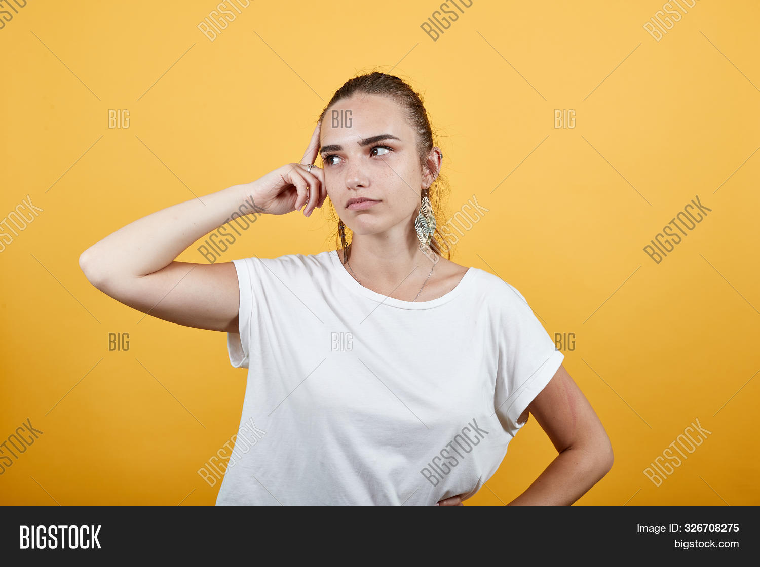 Girl Being Worried Image & Photo (Free Trial) | Bigstock