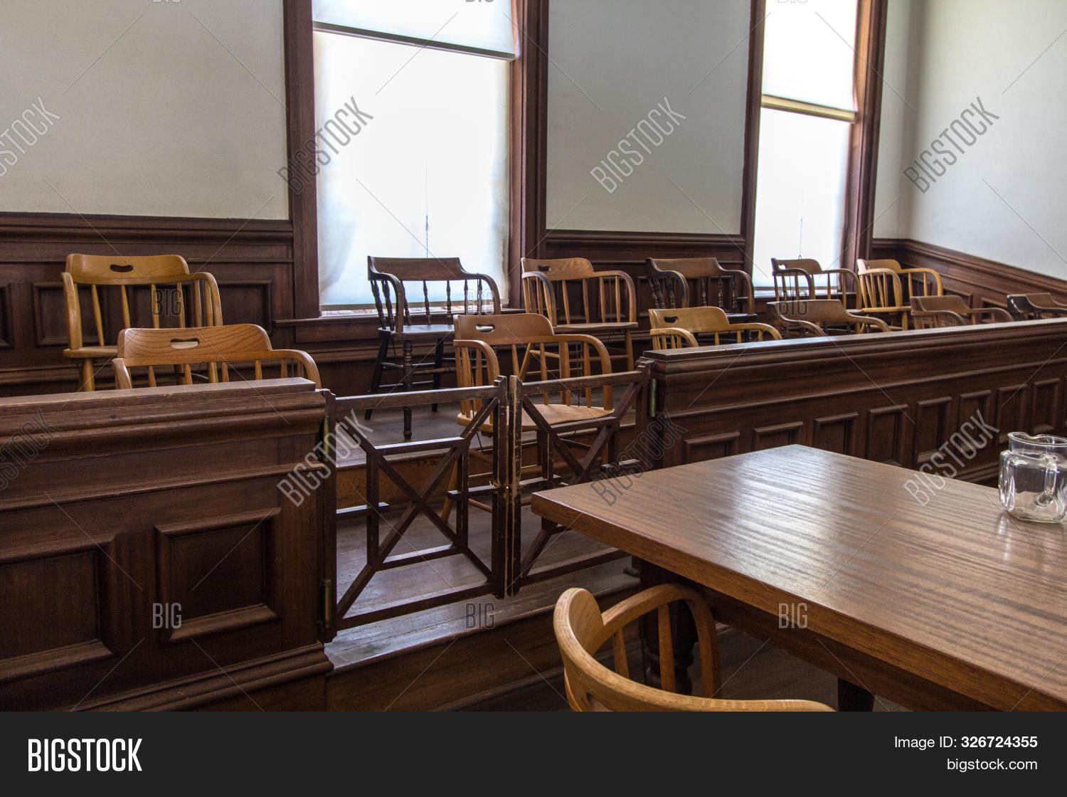 Jury Box Defendant Image & Photo (Free Trial) | Bigstock