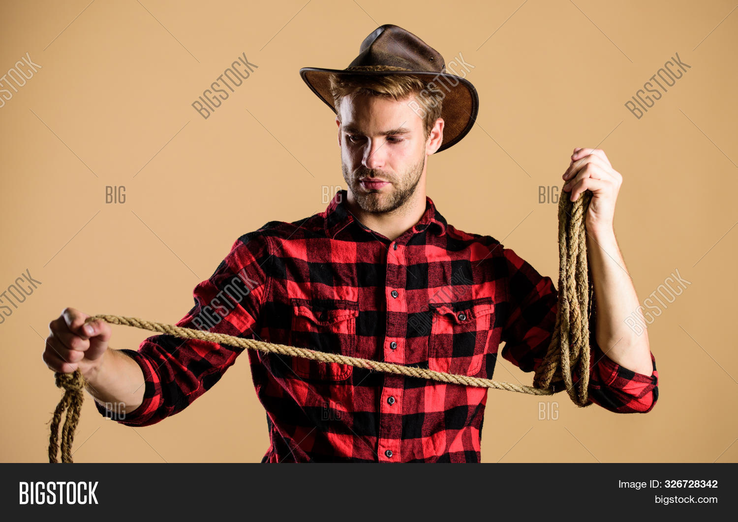 Lasso Master. Man Image & Photo (Free Trial) | Bigstock