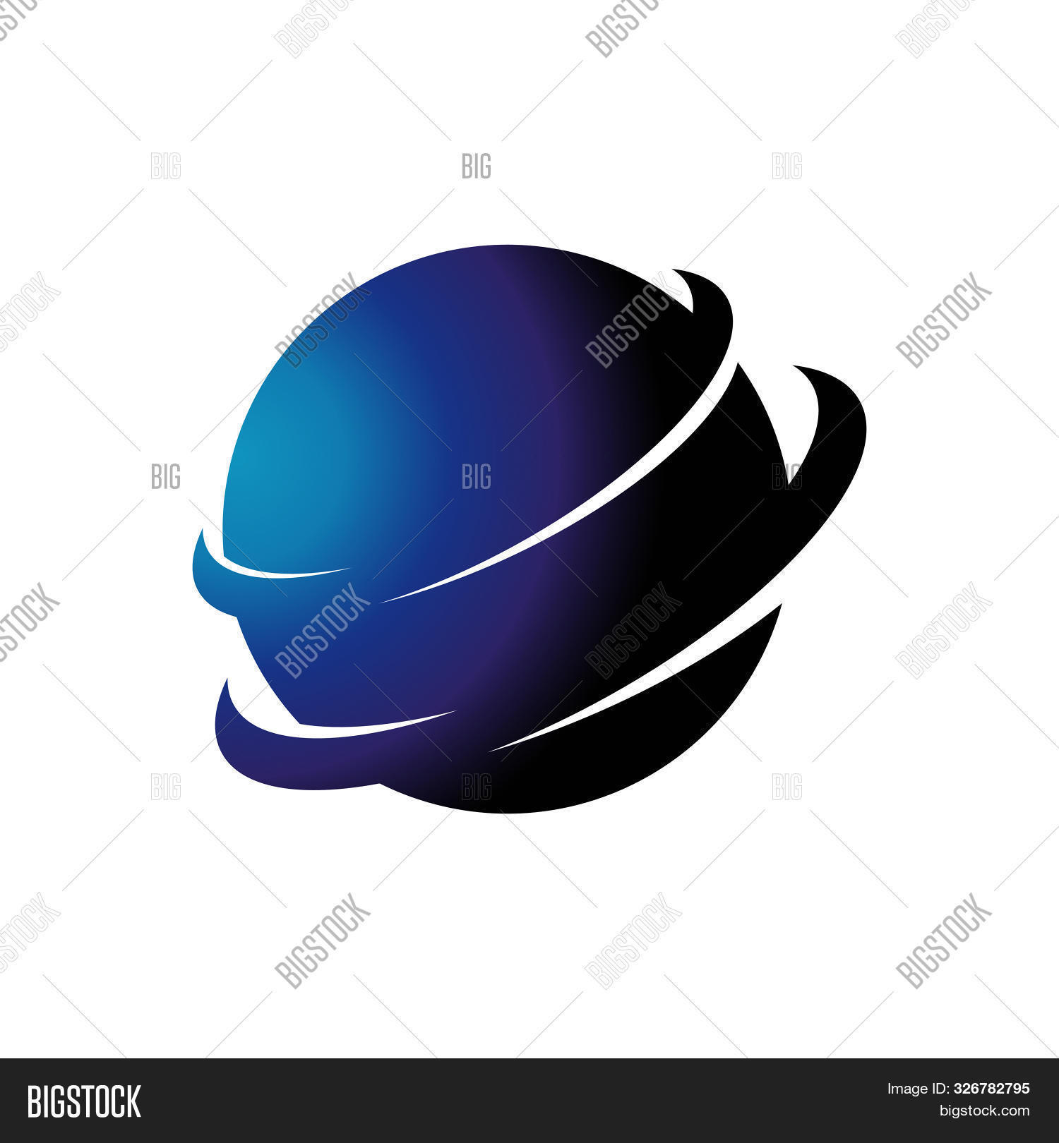 Tech Globe Logo Vector & Photo (Free Trial) | Bigstock