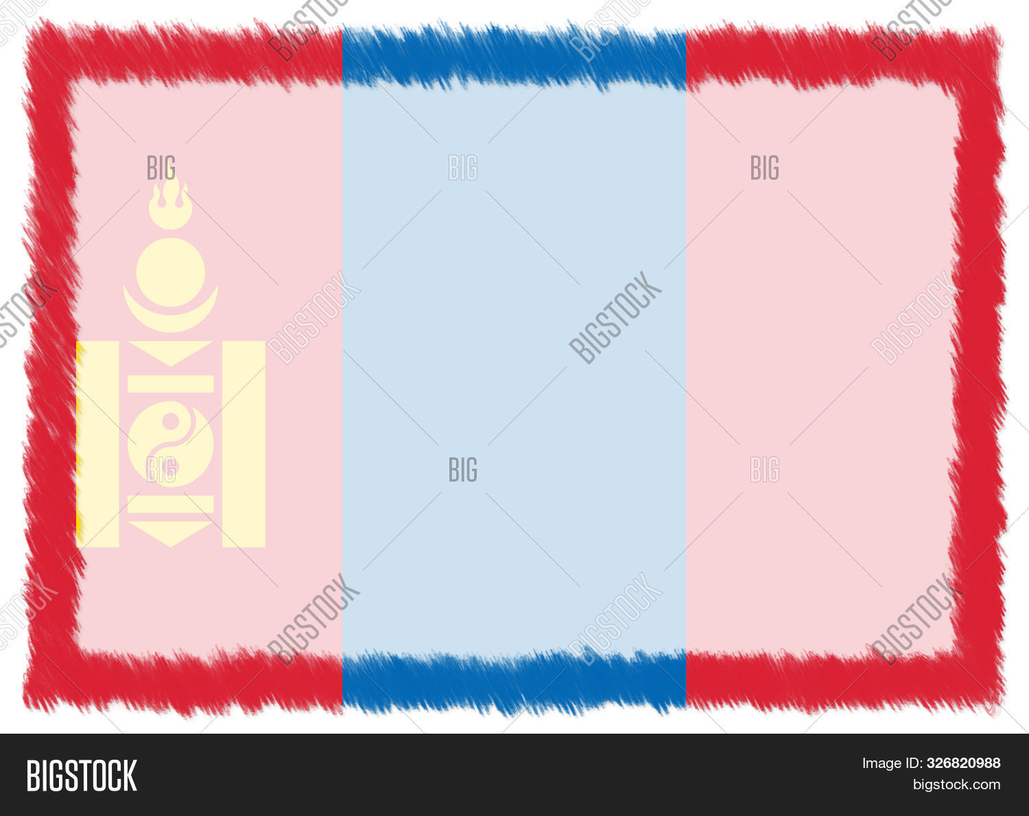 Border Made Mongolia Image & Photo (Free Trial) | Bigstock