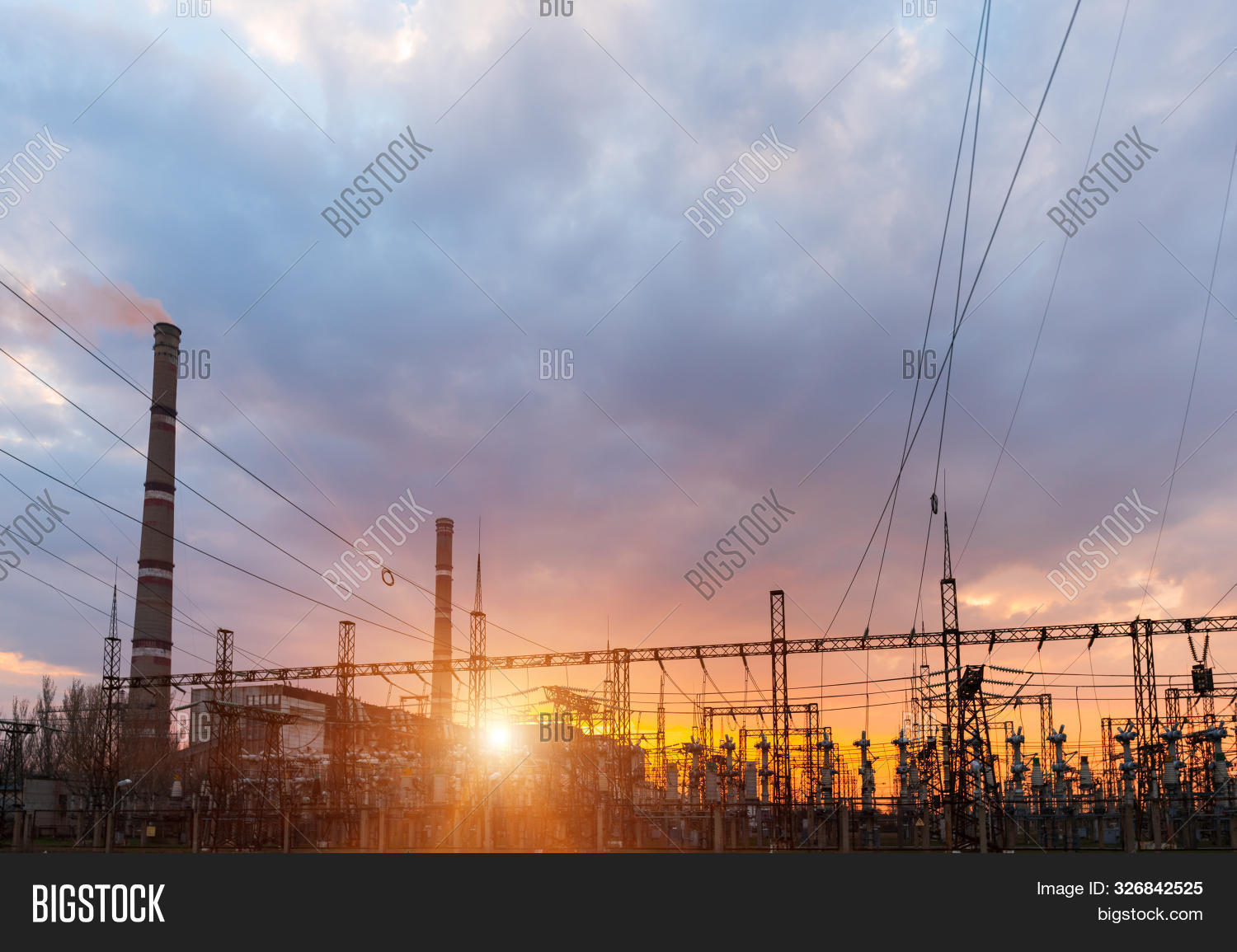 High-voltage Power Image & Photo (Free Trial) | Bigstock