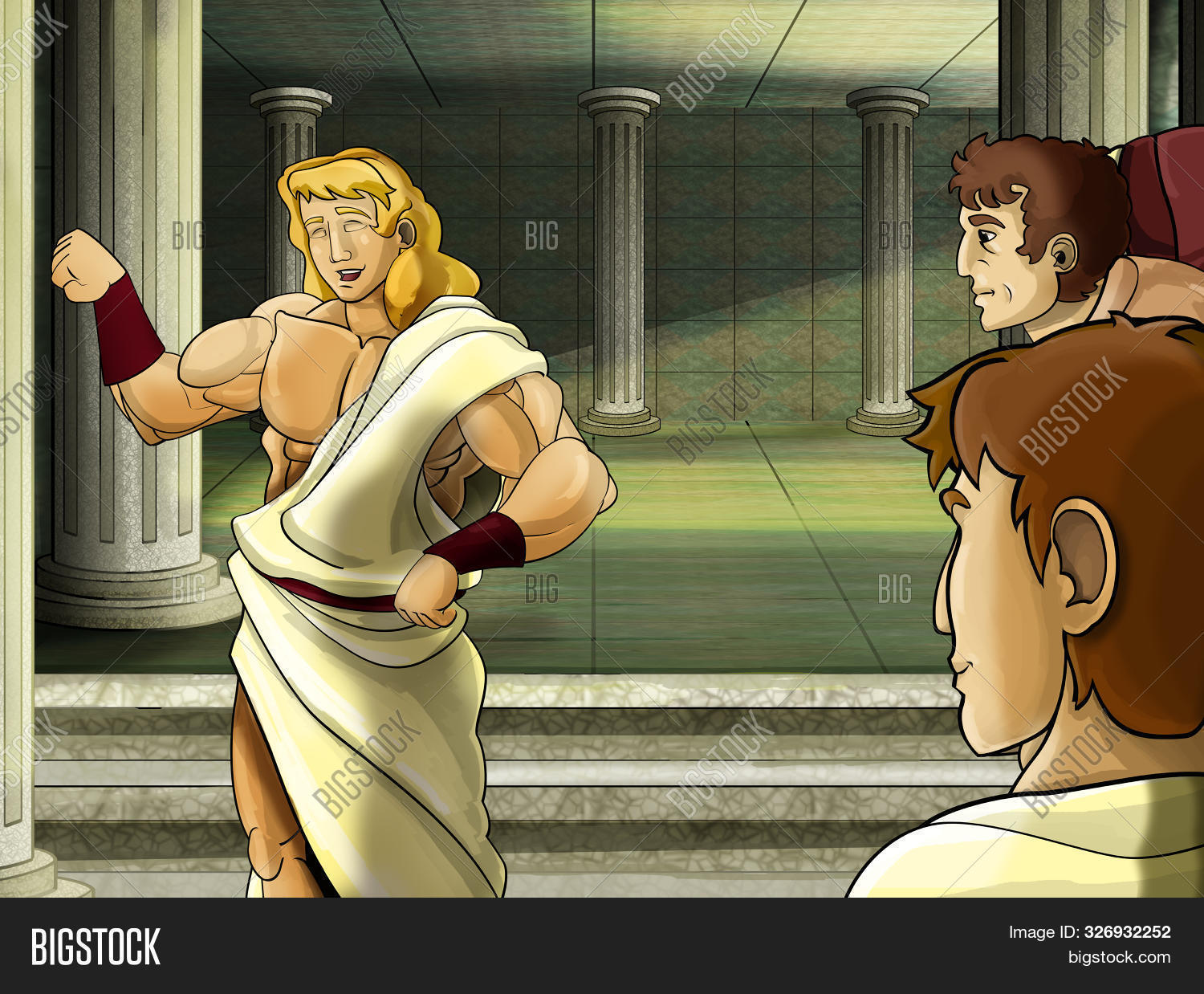 Cartoon Scene Roman Image & Photo (Free Trial) | Bigstock