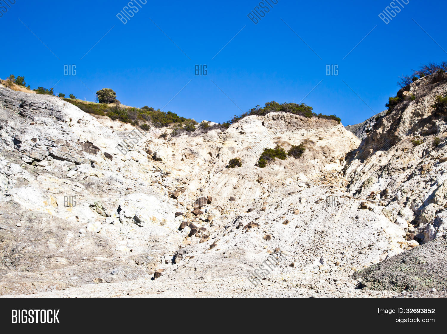 Solfatara - Volcanic Image & Photo (Free Trial) | Bigstock