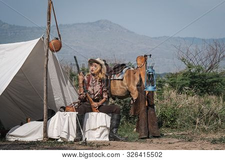 Beautiful Asian Cowboy Image & Photo (Free Trial) | Bigstock