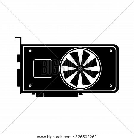 Video Card Icon On Vector & Photo (Free Trial) | Bigstock