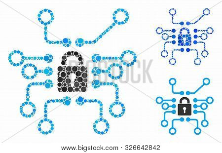 Cryptography Mosaic Vector & Photo (Free Trial) | Bigstock
