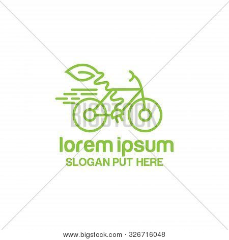 Green E-bike Logo Vector & Photo (Free Trial) | Bigstock