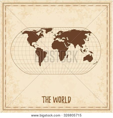Old World Map. Vector & Photo (Free Trial) | Bigstock