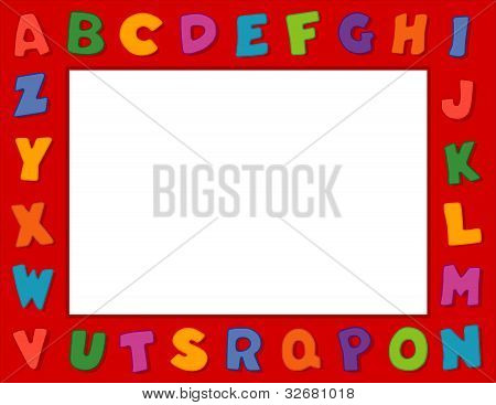 Alphabet Frame Copy Vector & Photo (Free Trial) | Bigstock