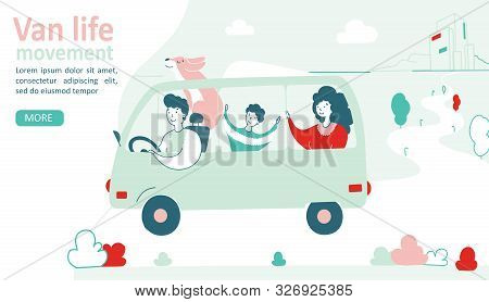 Van Life Movement. Vector & Photo (Free Trial) | Bigstock