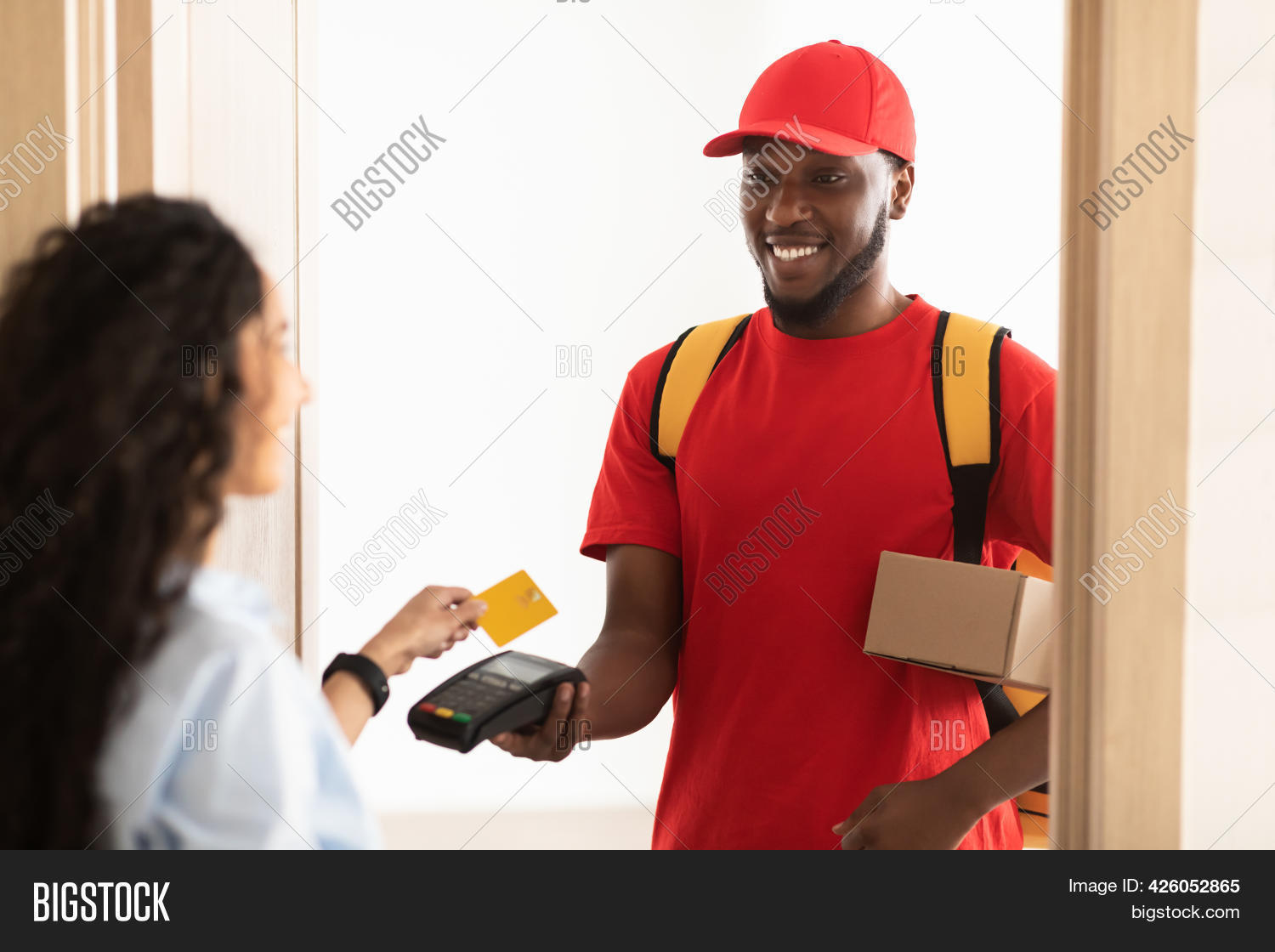 Black Man Holding Pos Image & Photo (Free Trial) | Bigstock