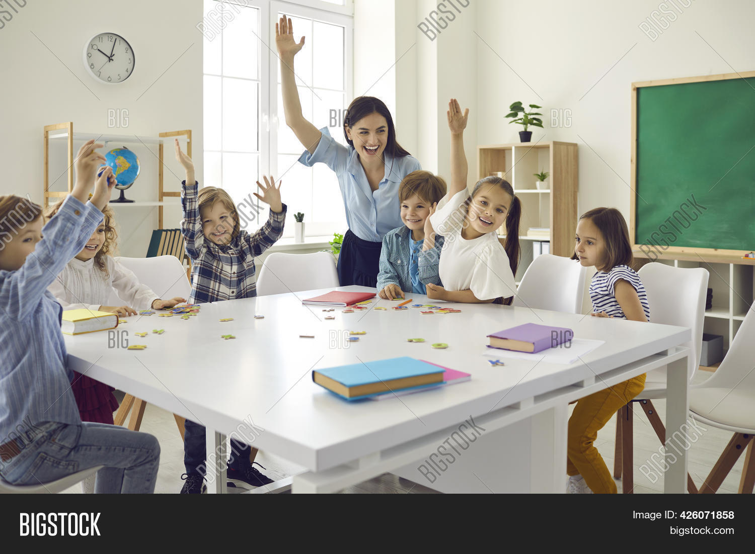 Happy School Children Image & Photo (Free Trial) | Bigstock
