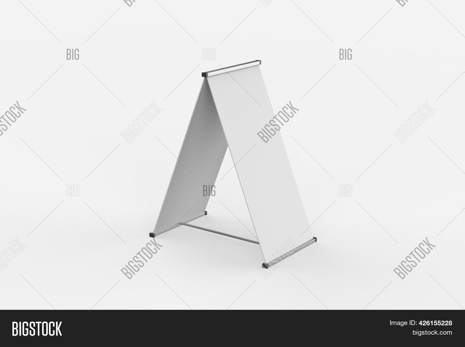 Blank Banner Stand Image & Photo (Free Trial) | Bigstock