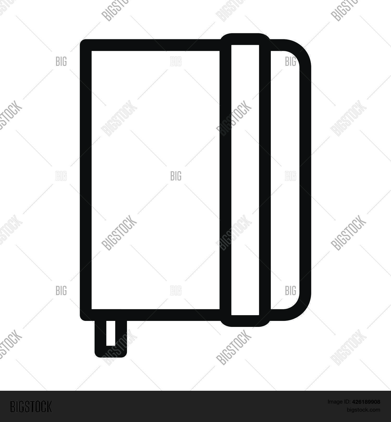 Sketch Book Icon. Vector & Photo (Free Trial) | Bigstock