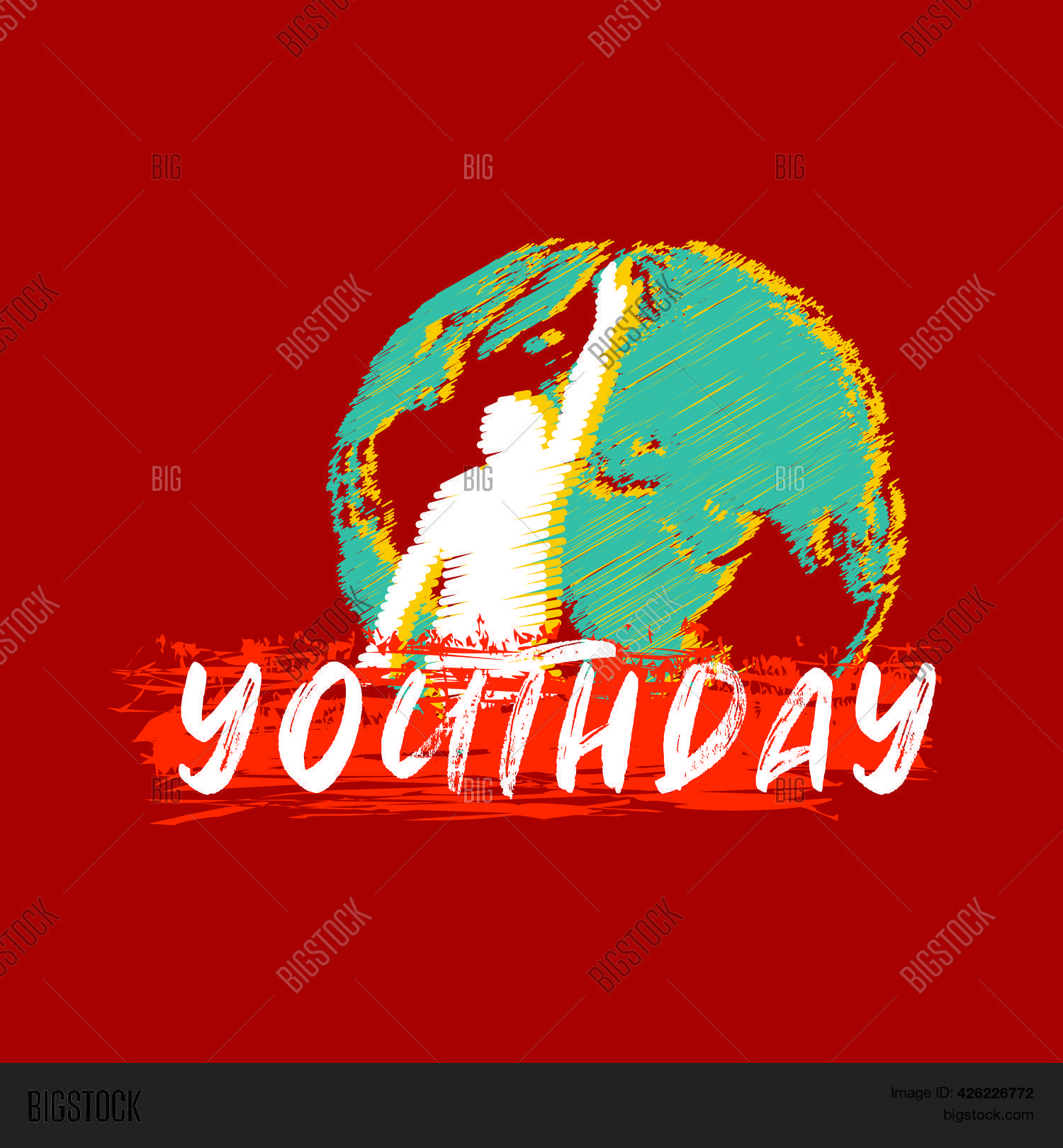 Youth Day Sign Vector & Photo (Free Trial) | Bigstock
