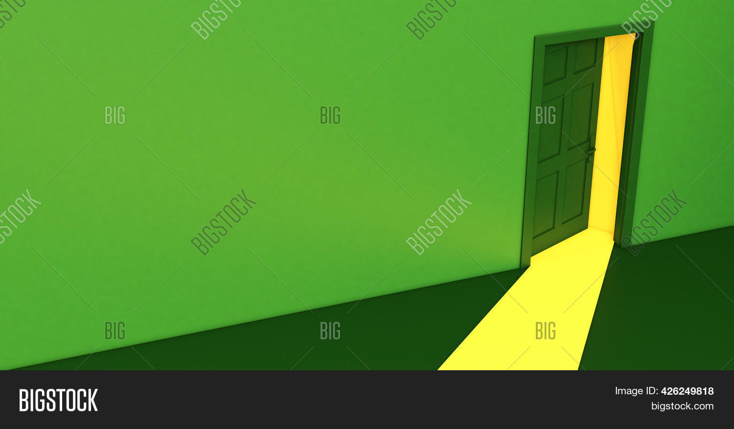 3d Render Green Open Image & Photo (Free Trial) | Bigstock