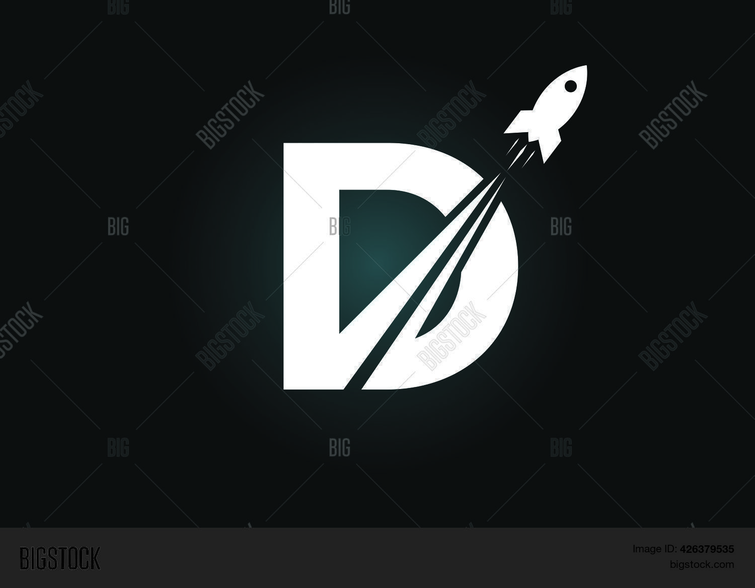 Initial D Monogram Vector & Photo (Free Trial) | Bigstock
