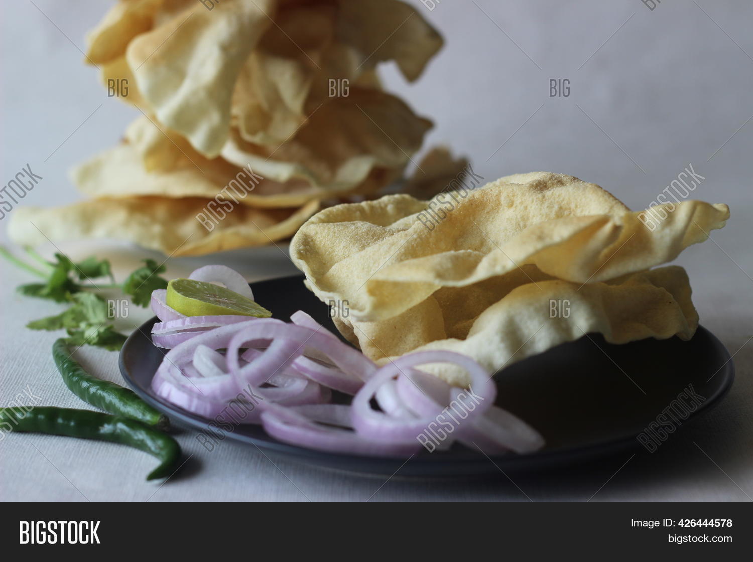 Papadum Called Papad Image & Photo (Free Trial) | Bigstock