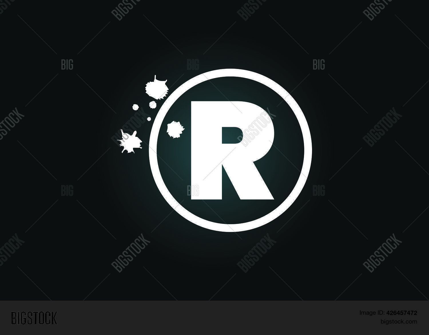Initial R Monogram Vector & Photo (Free Trial) | Bigstock