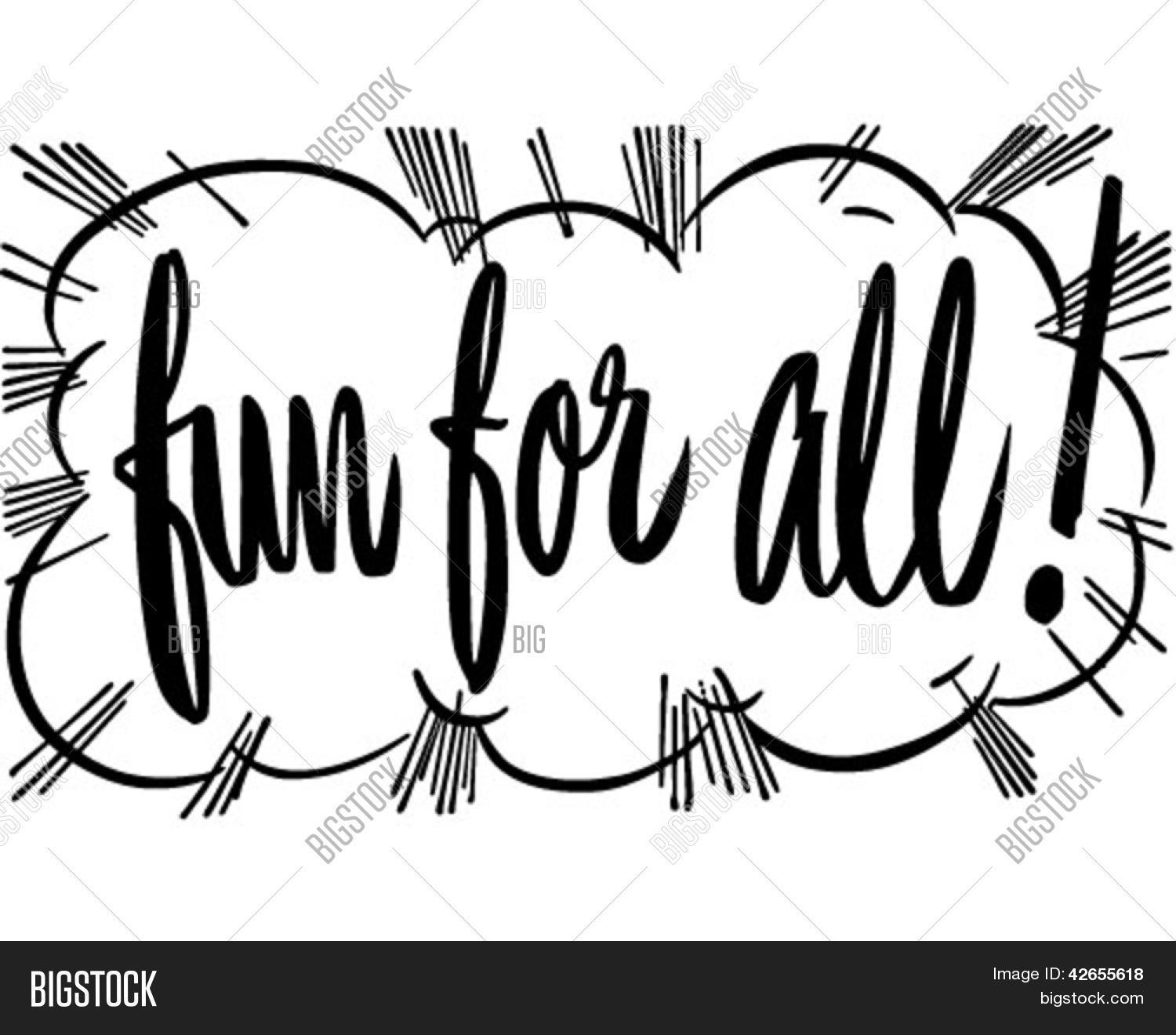 Fun All Banner - Vector & Photo (Free Trial) | Bigstock