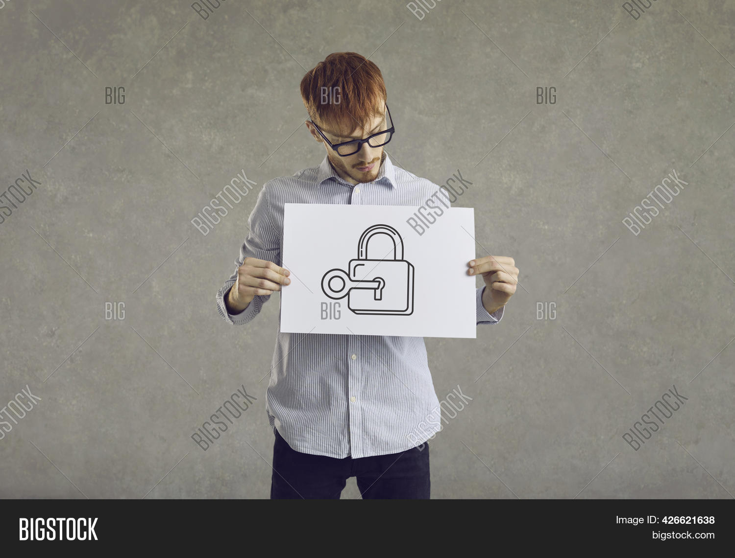 Man Holding Picture Image & Photo (Free Trial) | Bigstock