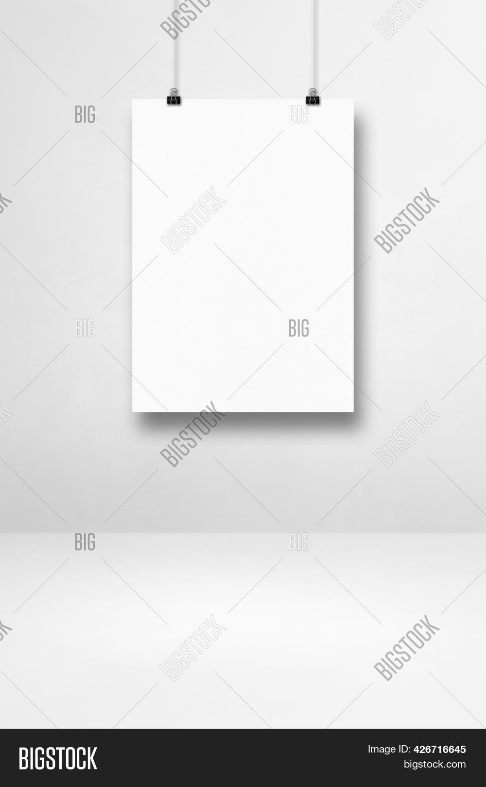 White Poster Hanging Image & Photo (Free Trial) | Bigstock