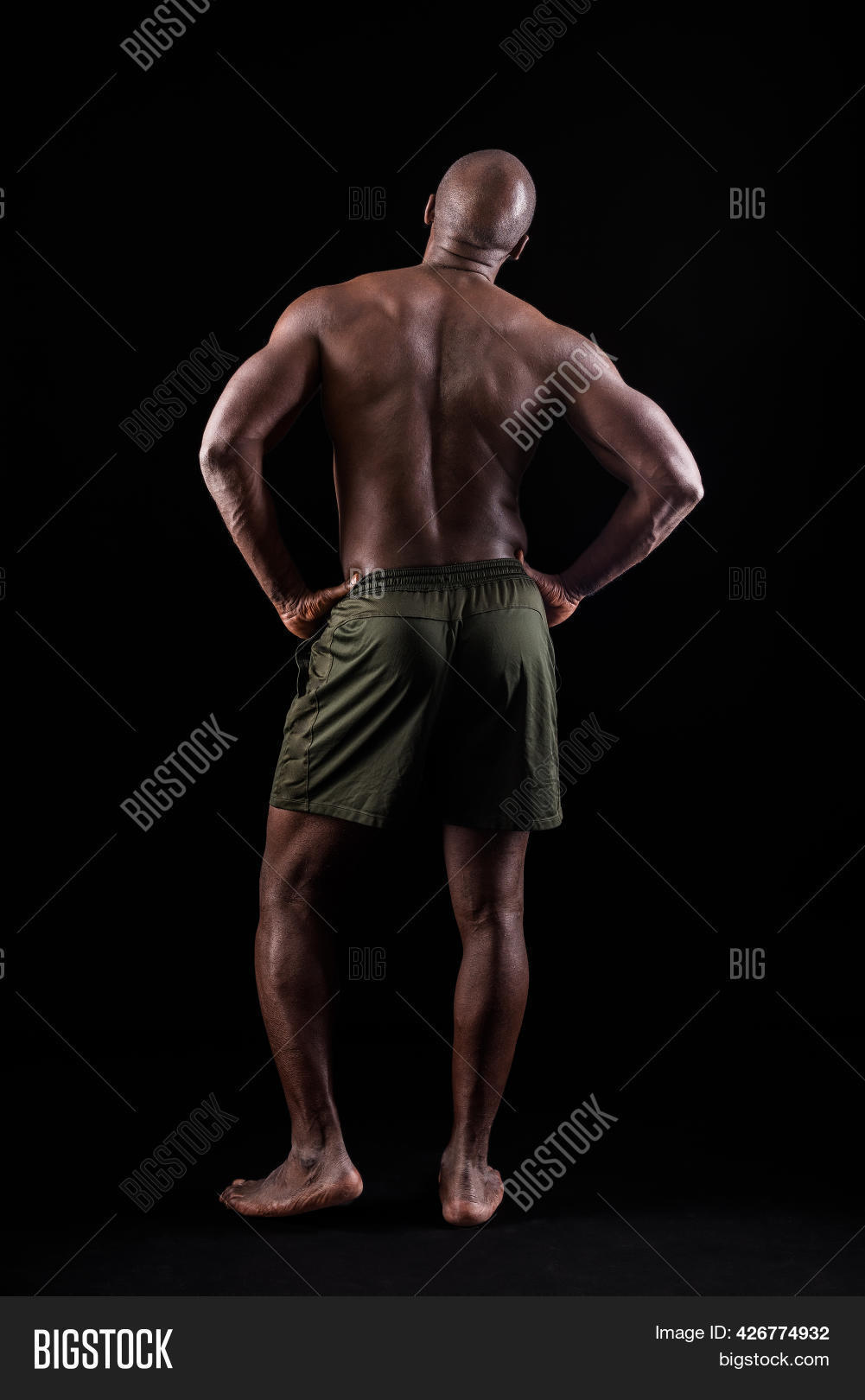 Back View Muscular Man Image & Photo (Free Trial) | Bigstock