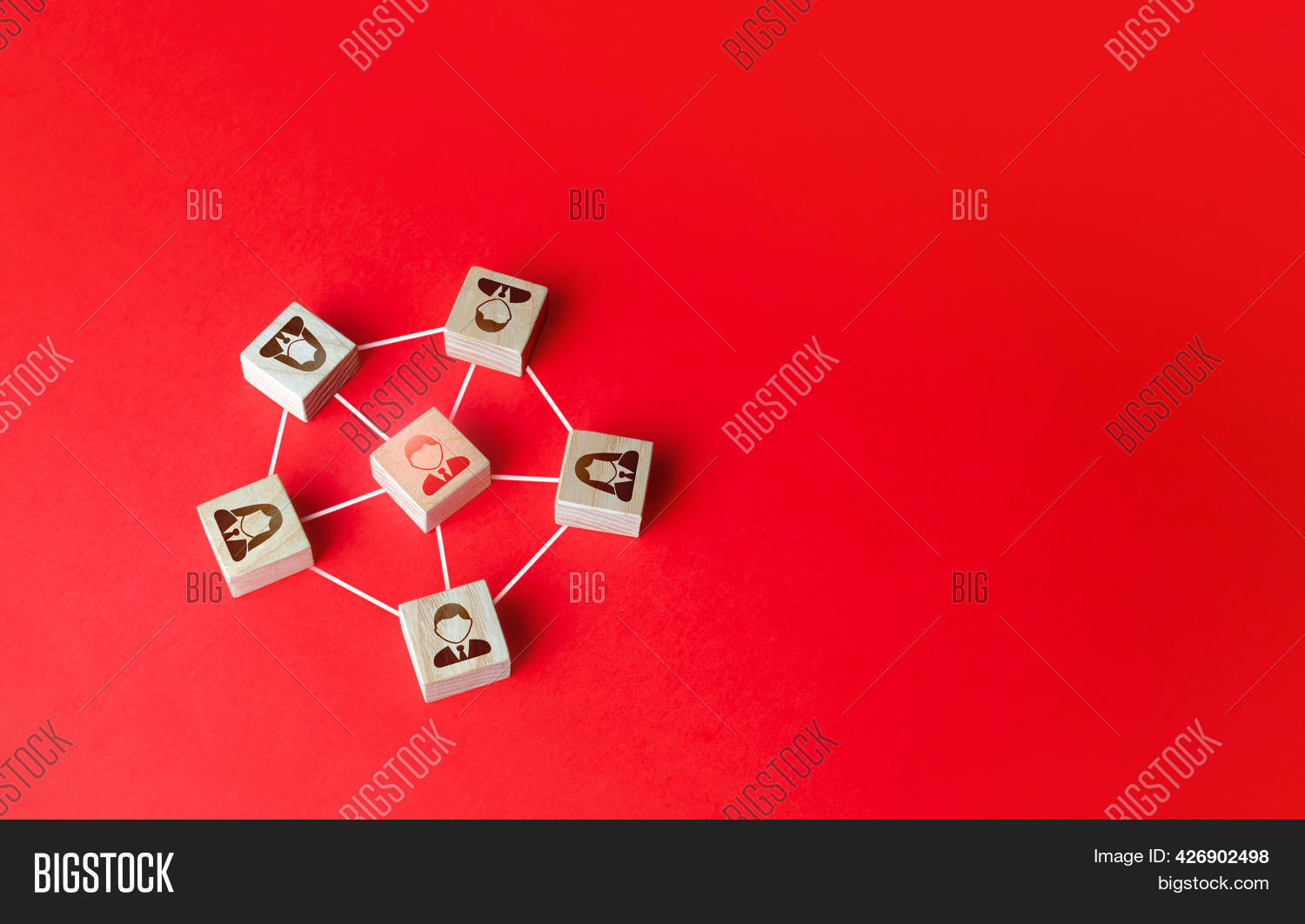 Team Leader Center. Image & Photo (Free Trial) | Bigstock