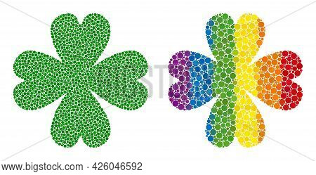 Four Leaf Clover Vector & Photo (Free Trial) | Bigstock