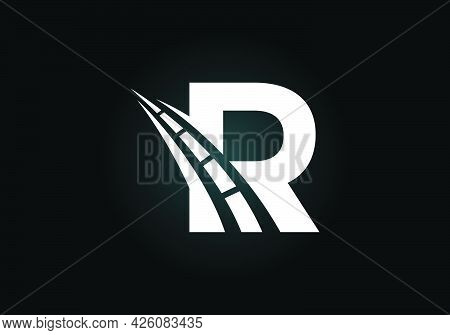 Letter R Road Logo Vector & Photo (Free Trial) | Bigstock