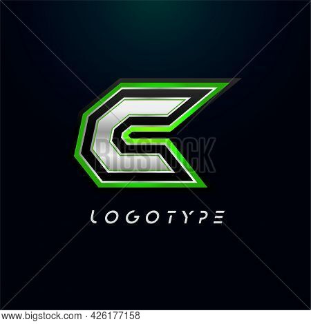 Letter C Video Game Vector & Photo (Free Trial) | Bigstock