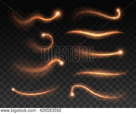 Golden Stardust Vector & Photo (Free Trial) | Bigstock