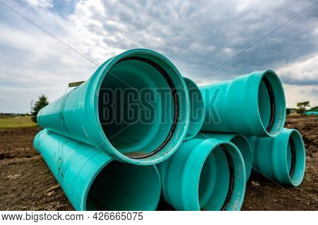 Stacked Water Main Image & Photo (Free Trial) | Bigstock