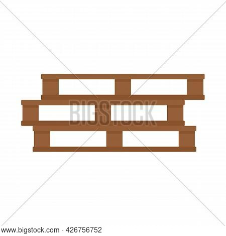 Wood Pallet Stack Vector & Photo (Free Trial) | Bigstock