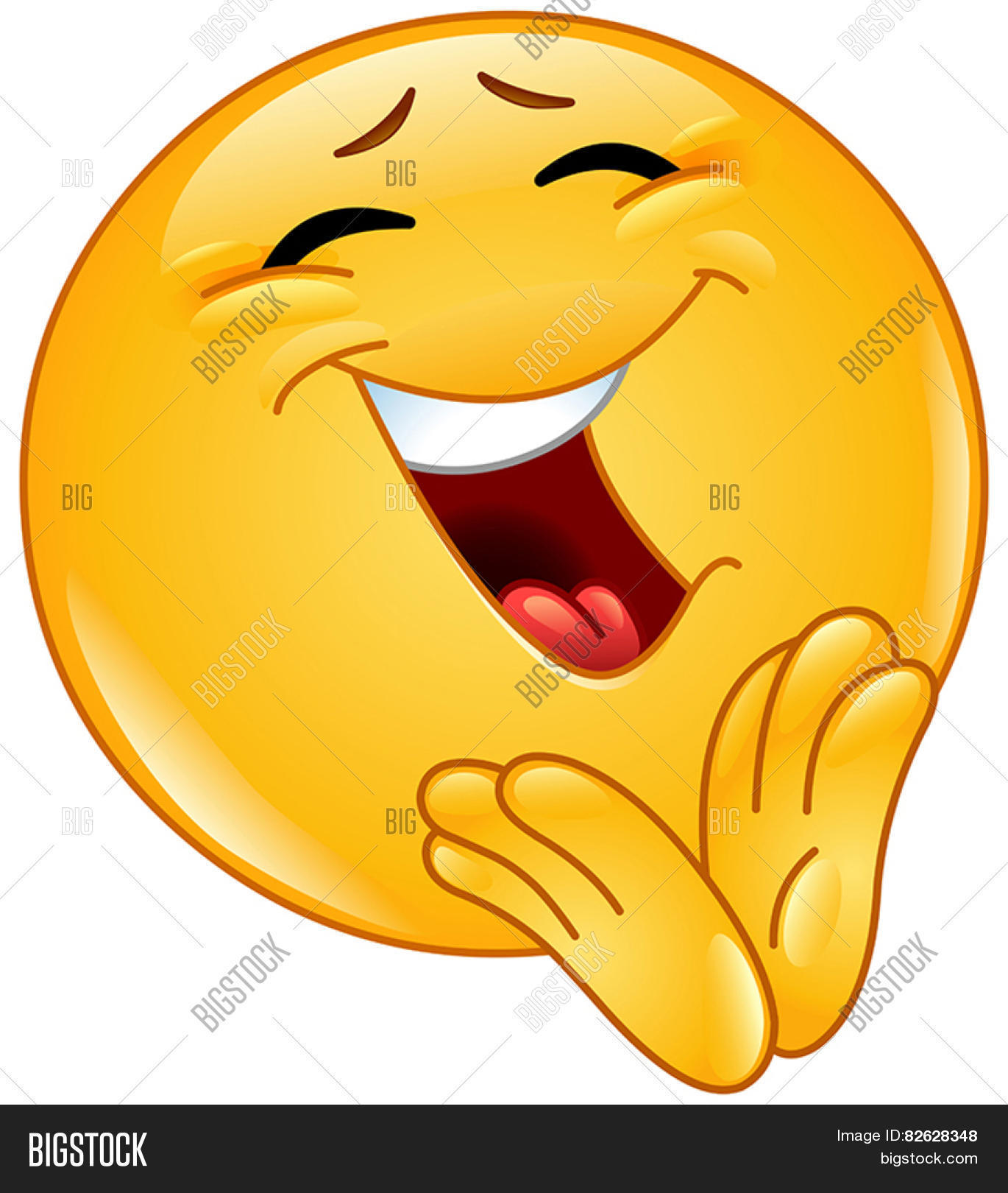 Cheerful Emoticon Vector & Photo (Free Trial) | Bigstock