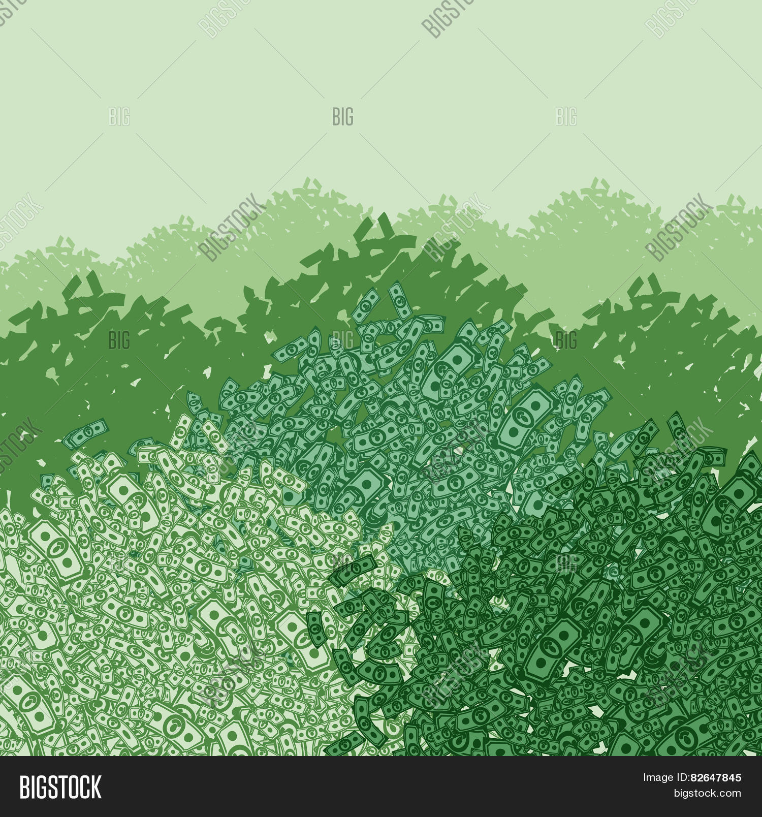 Mountain Money, Lots Vector & Photo (Free Trial) | Bigstock