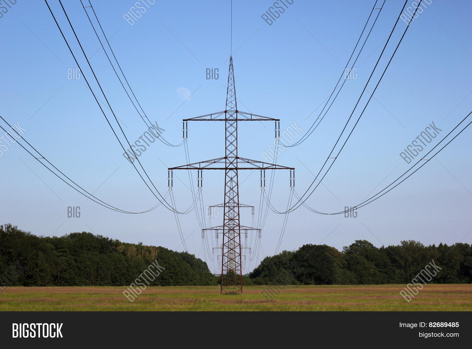 High Voltage Line Image & Photo (Free Trial) | Bigstock