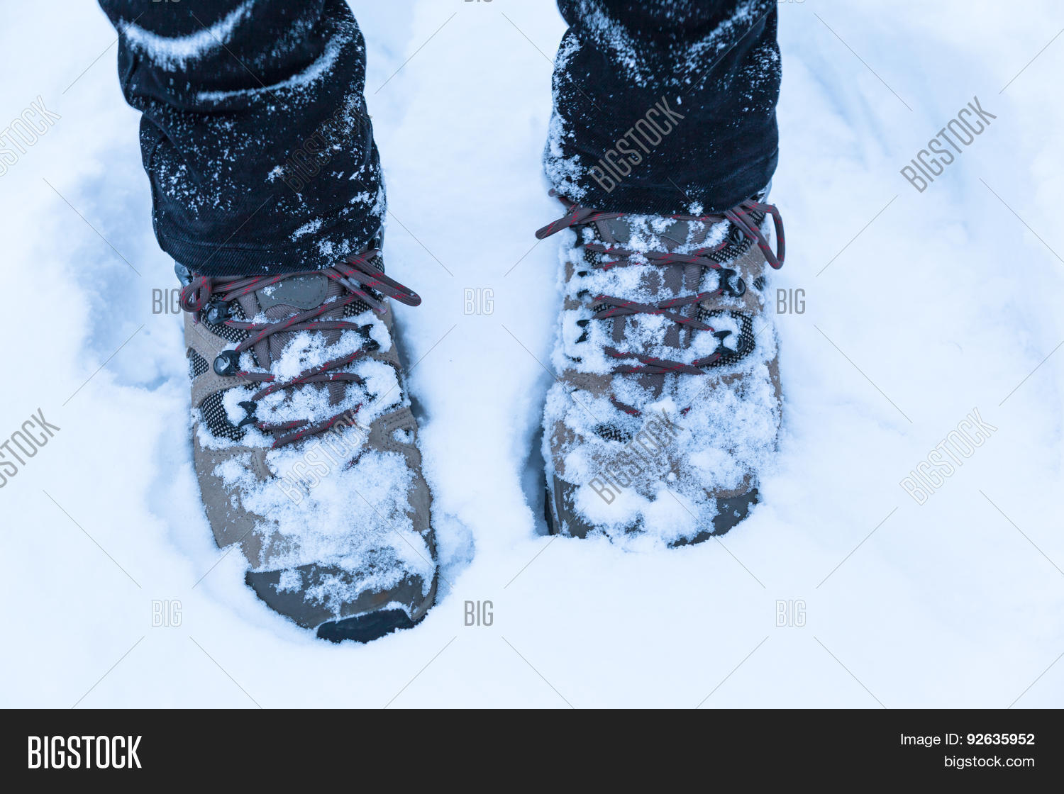 Feet Snow Image & Photo (Free Trial) | Bigstock