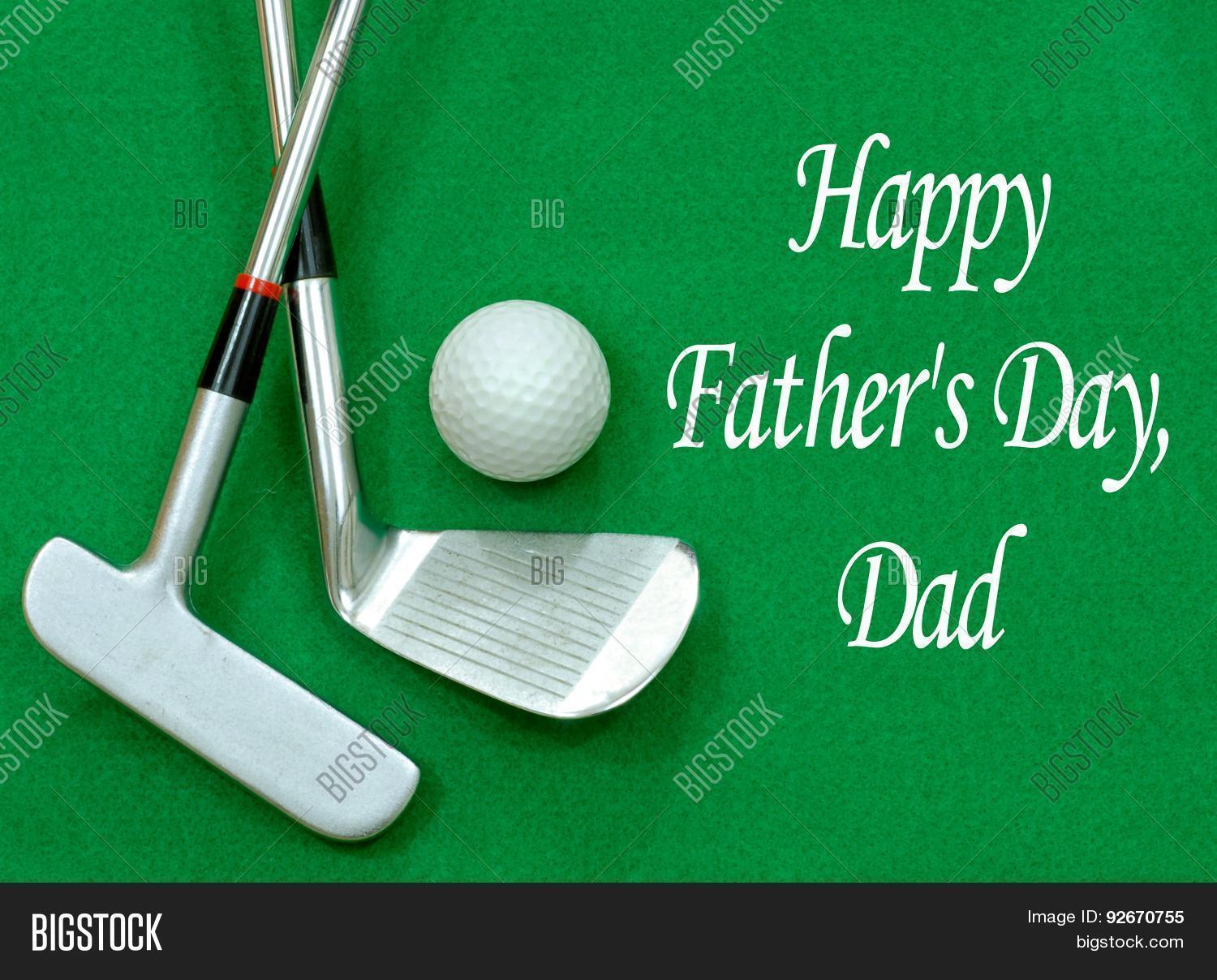 Fathers Day Background Golf