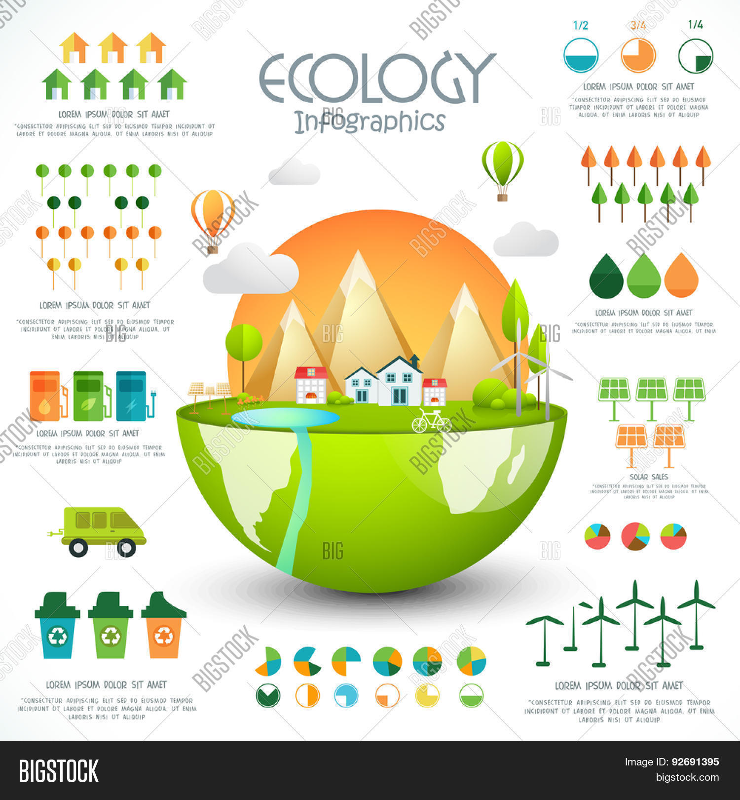 Creative Ecology Vector & Photo (Free Trial) | Bigstock