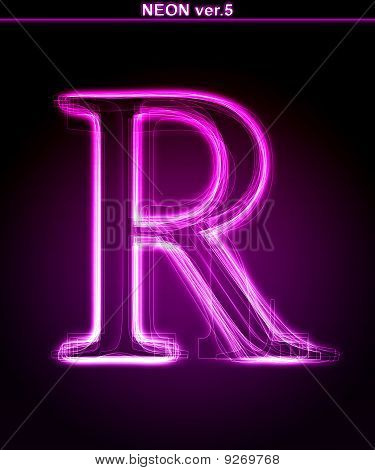 Neon Letters Images, Illustrations & Vectors (Free) - Bigstock