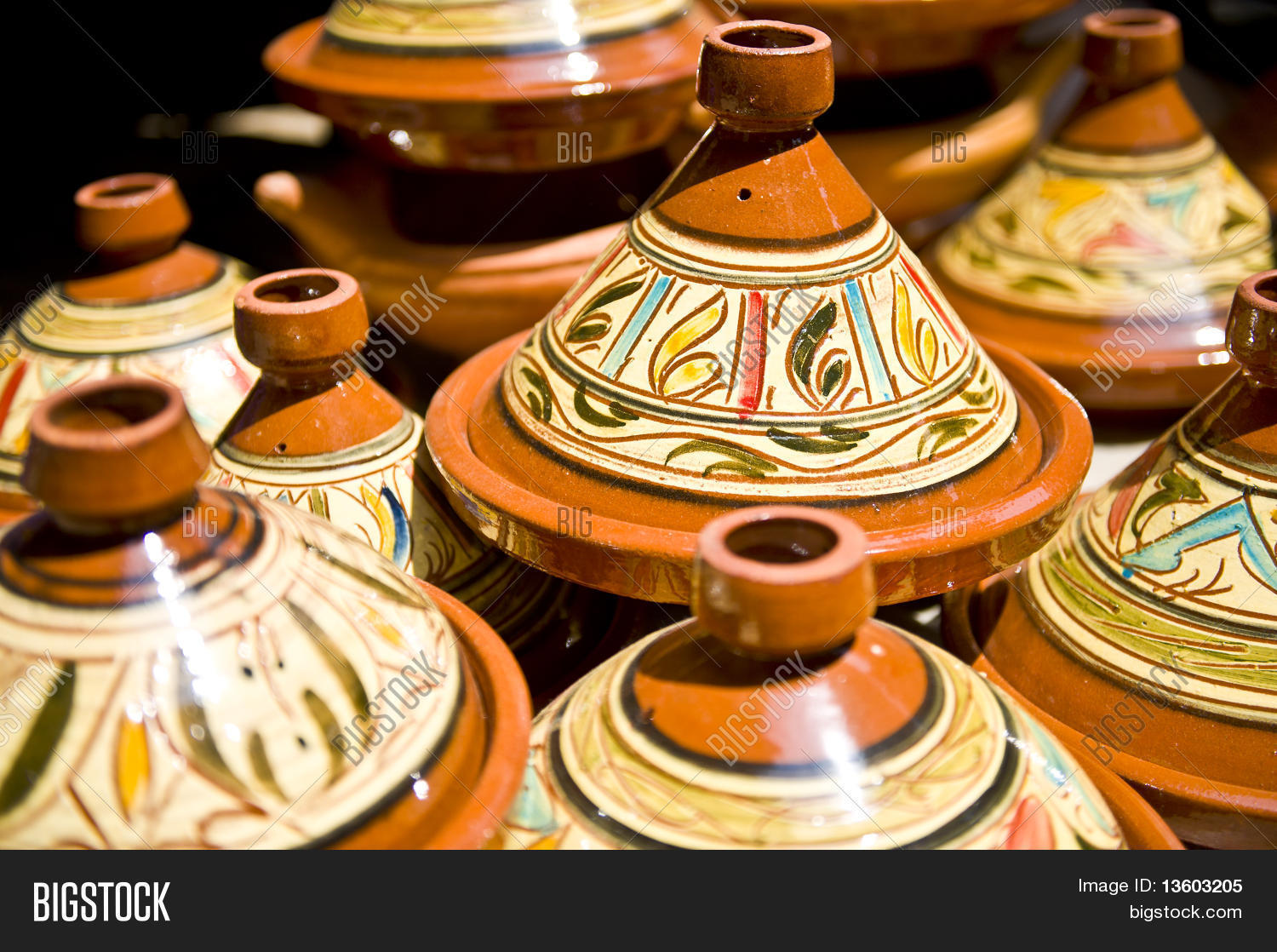 North African Pottery Image & Photo (Free Trial) | Bigstock